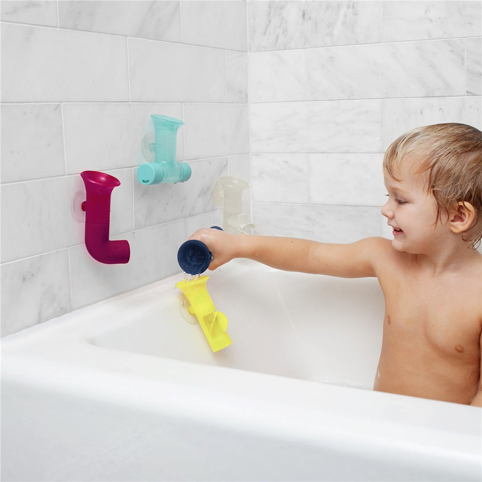 Bath Toy | Building Pipes — Delightful Rainglow
