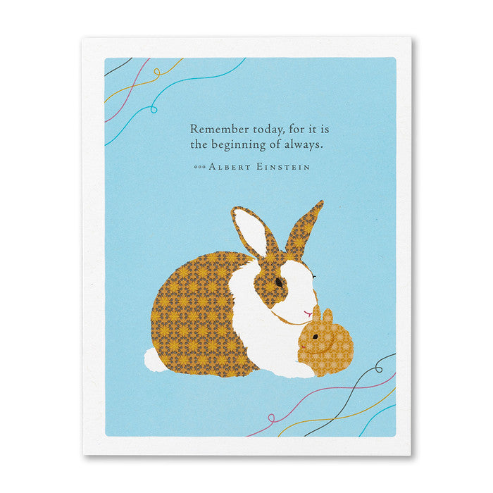 Birth Card - Remember Today — Delightful Rainglow