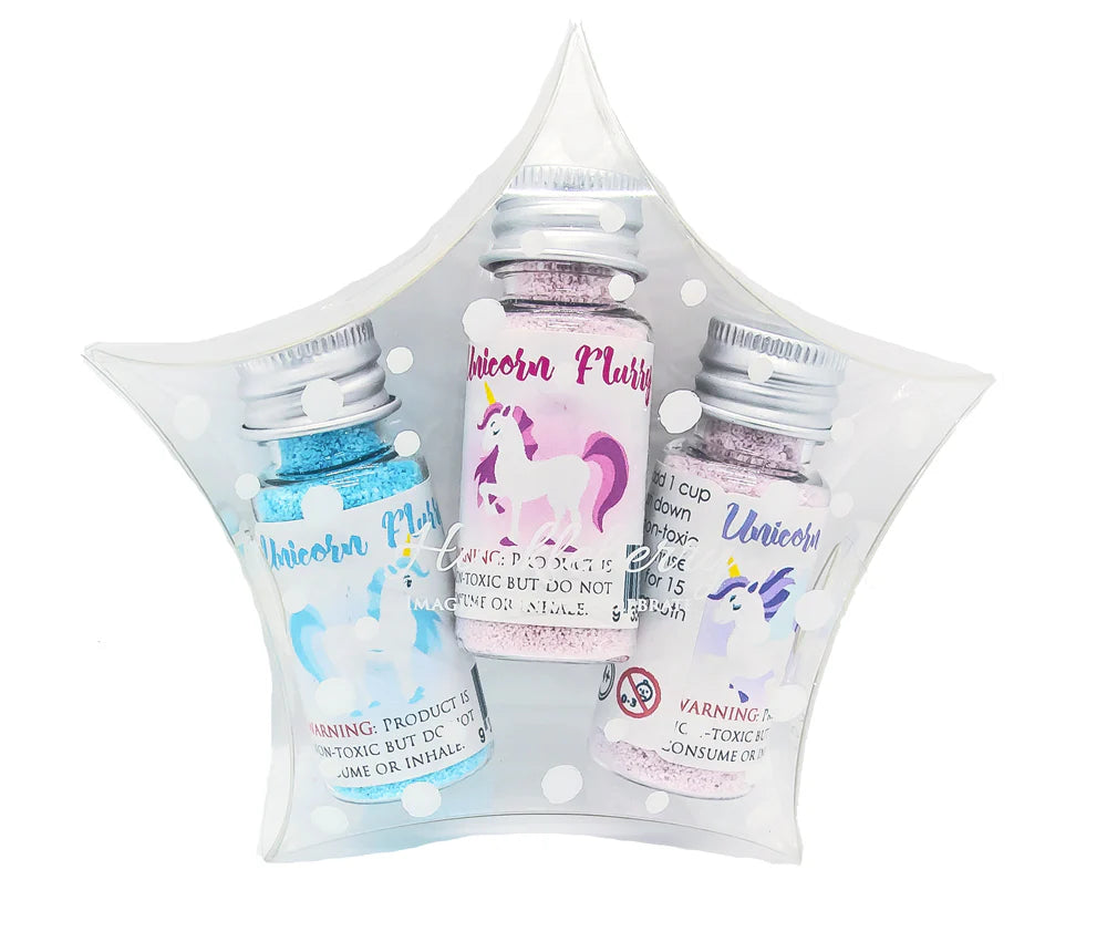 Huckleberry | Unicorn Flurry Trio Star — Delightful Rainglow