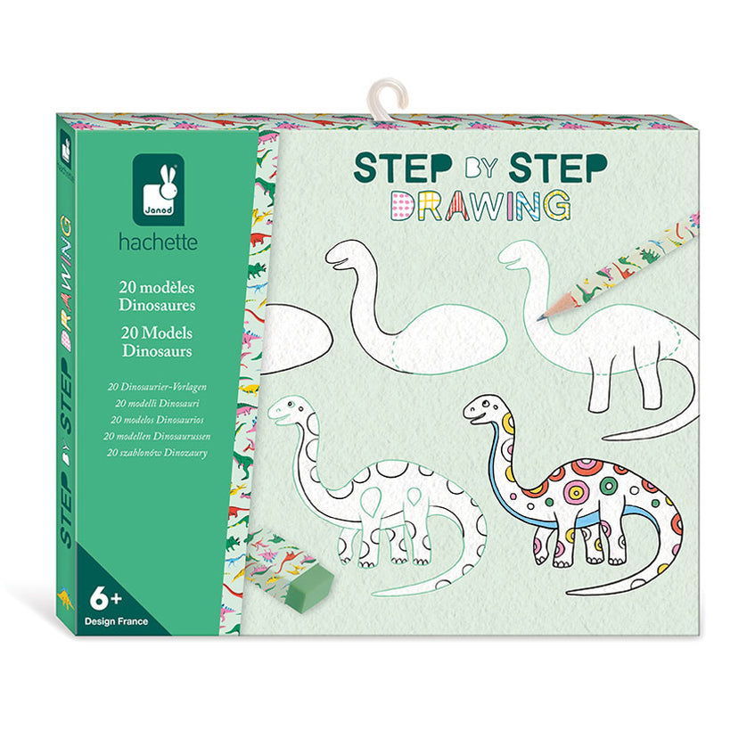 Janod | Step By Step Drawing Dinos — Delightful Rainglow