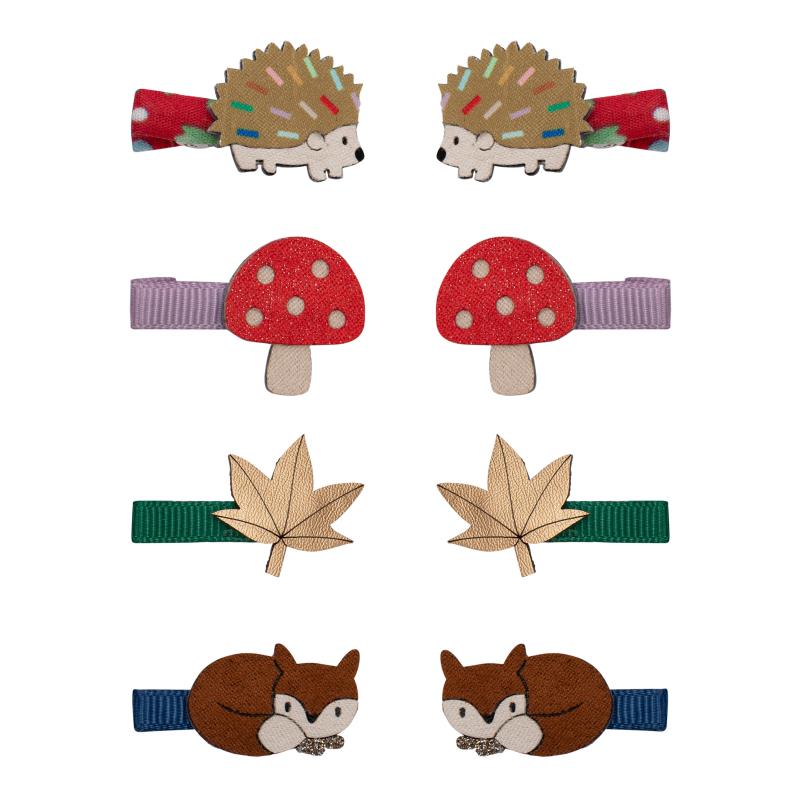 Mimi And Lula Autumn Mini Clips — Delightful Rainglow