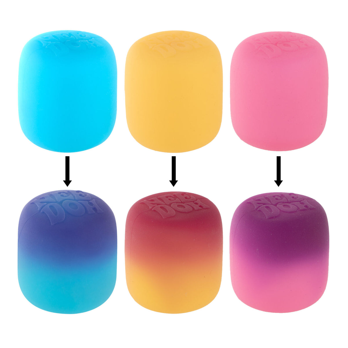 NeeDoh | Mello Mallo Colour Change — Delightful Rainglow