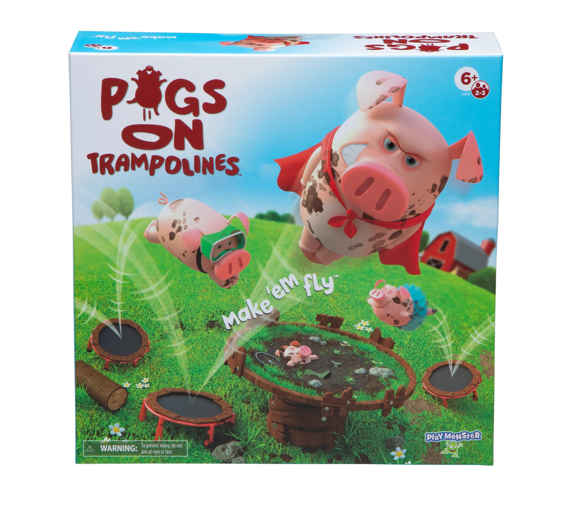 Pigs on Trampolines — Delightful Rainglow