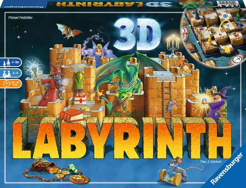 Ravensburger Game | 3D Labyrinth — Delightful Rainglow