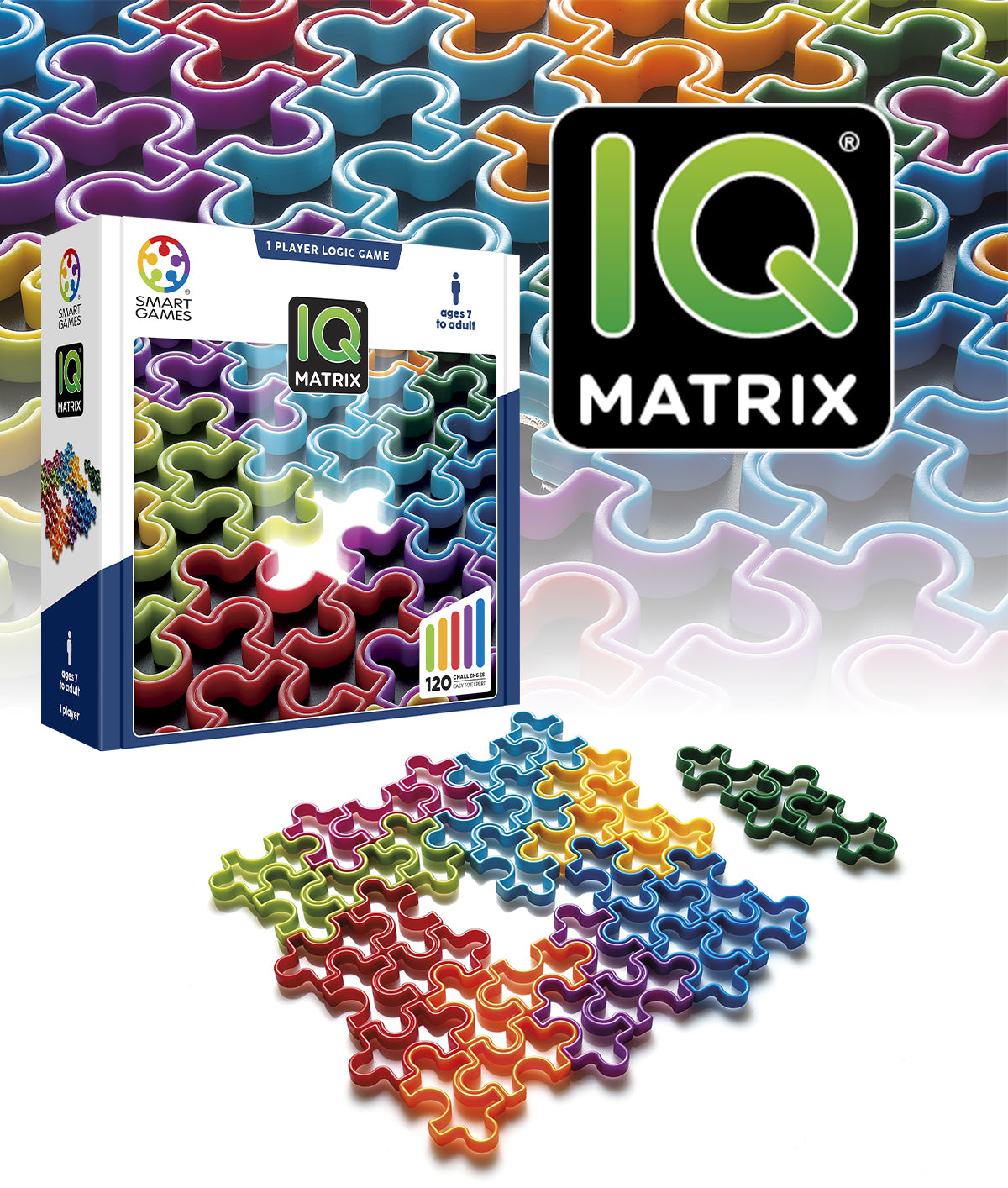 Smart Games | Travel Game | IQ Matrix — Delightful Rainglow