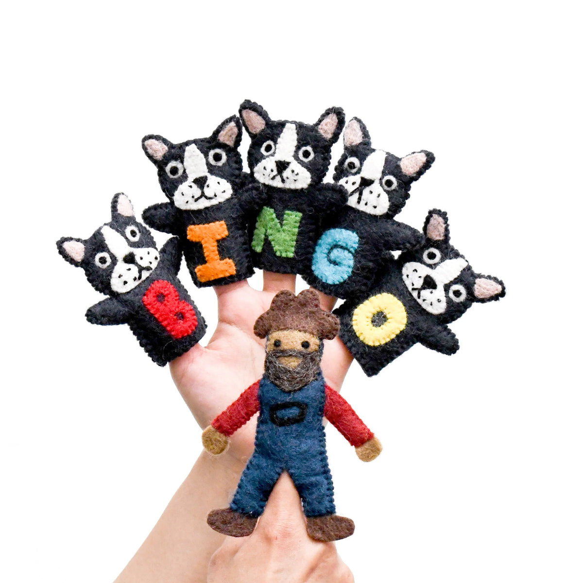 Tara Treasures | BINGO Finger Puppet Set — Delightful Rainglow