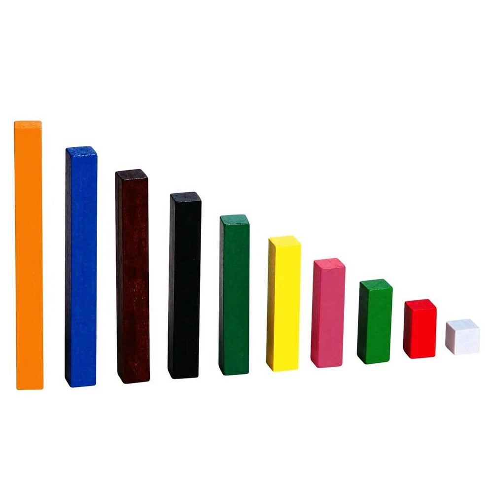 Wooden Cuisenaire Rods — Delightful Rainglow