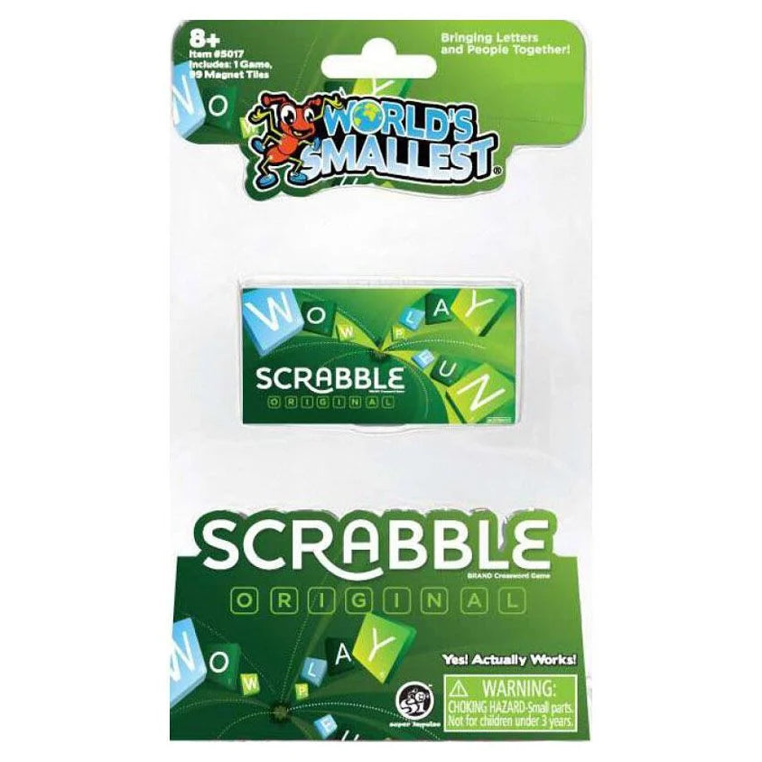 World's Smallest | Scrabble — Delightful Rainglow