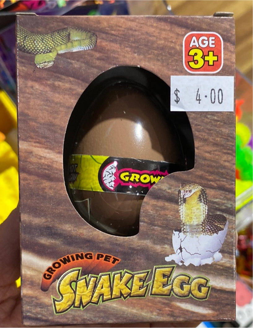 Growing Egg Pet | Snake — Delightful Rainglow