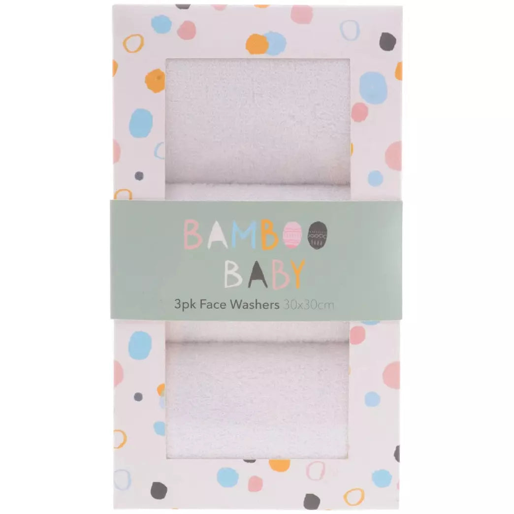 Baby Gift Set | Bamboo Face Washers — Delightful Rainglow