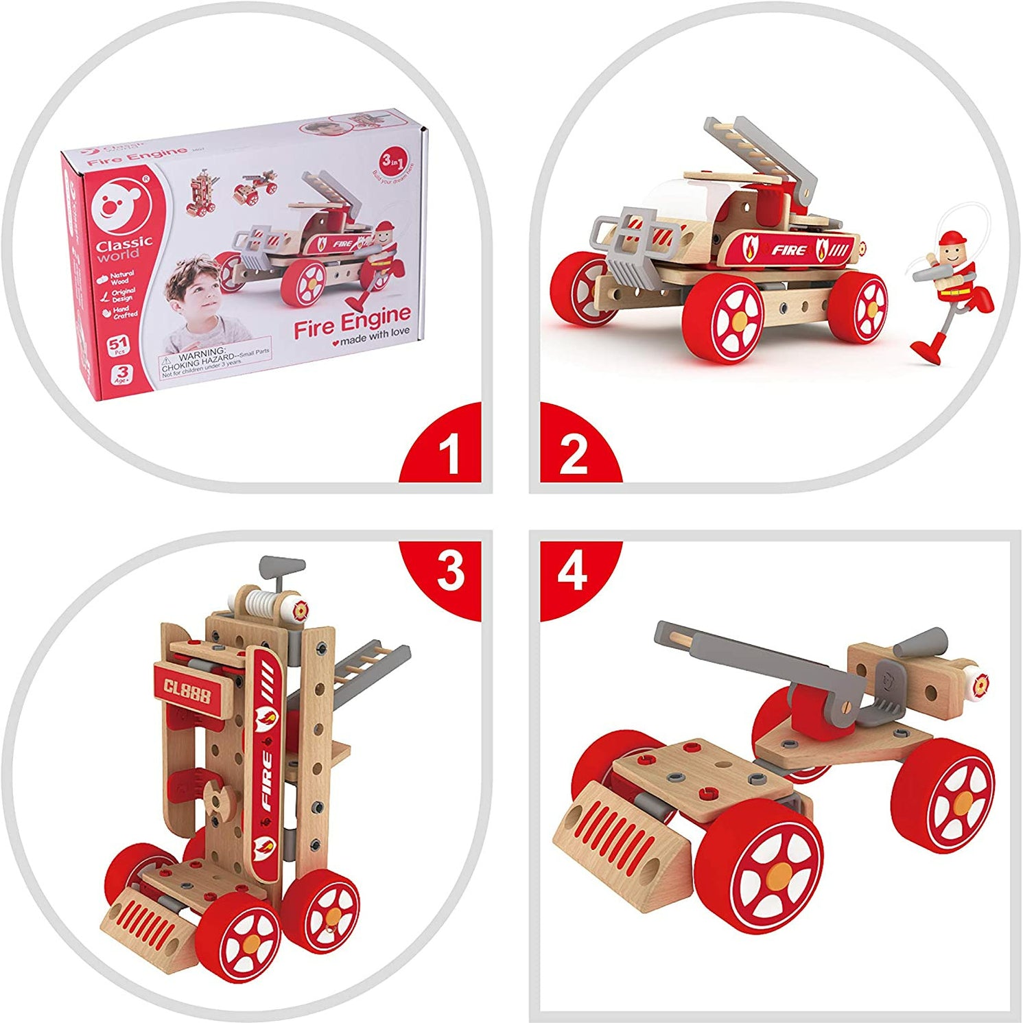 Classic World | Fire Engine — Delightful Rainglow