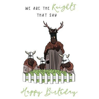 Birthday Card - Monty Python — Delightful Rainglow