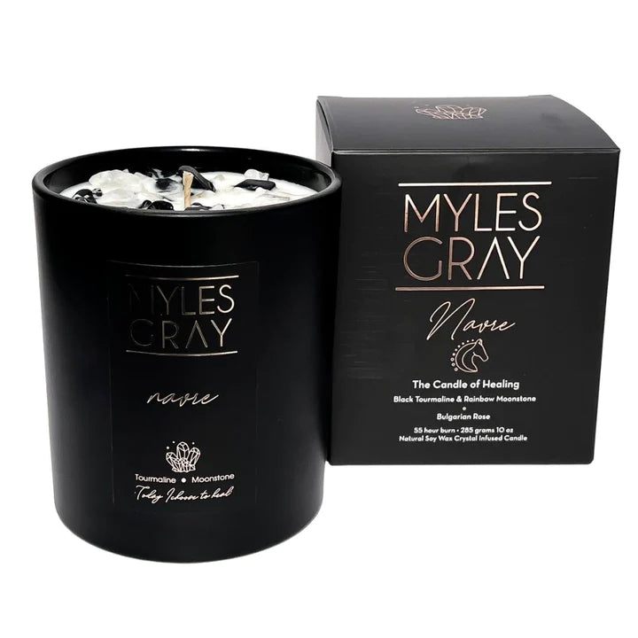 Myles Gray | Navre - Large Candle of Healing — Delightful Rainglow