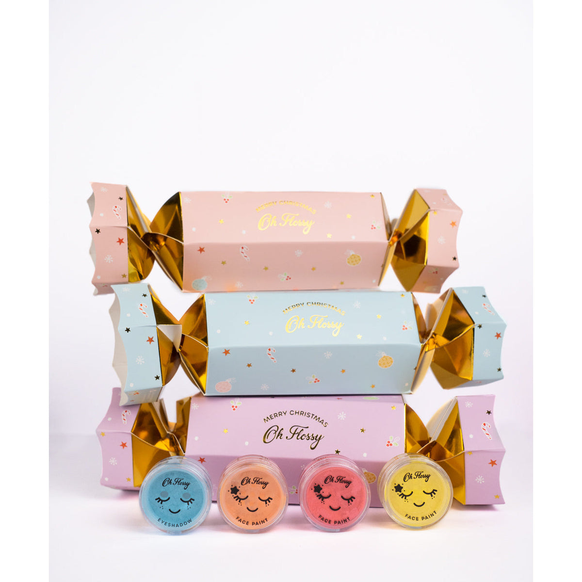 Oh Flossy | Christmas Bon Bon | Face Paint — Delightful Rainglow