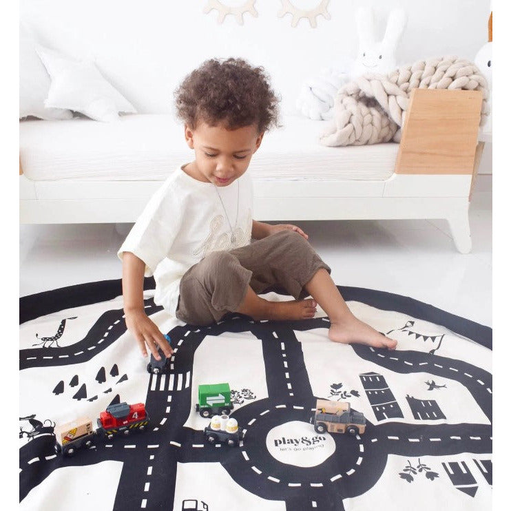 Play & Go | Toy Storage - Roadmap / Thunderbolt — Delightful Rainglow