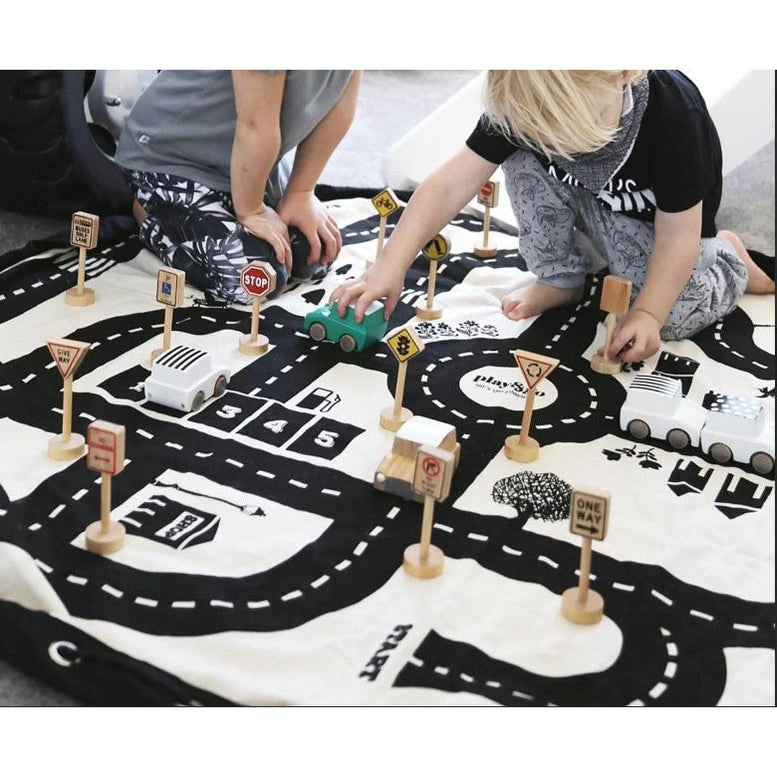 Play & Go | Toy Storage - Roadmap / Thunderbolt — Delightful Rainglow