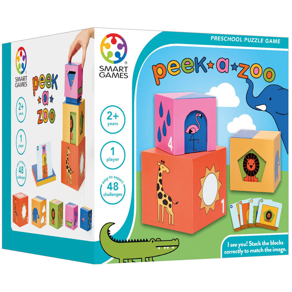 Smart Games | Game | Peek-a-Zoo — Delightful Rainglow