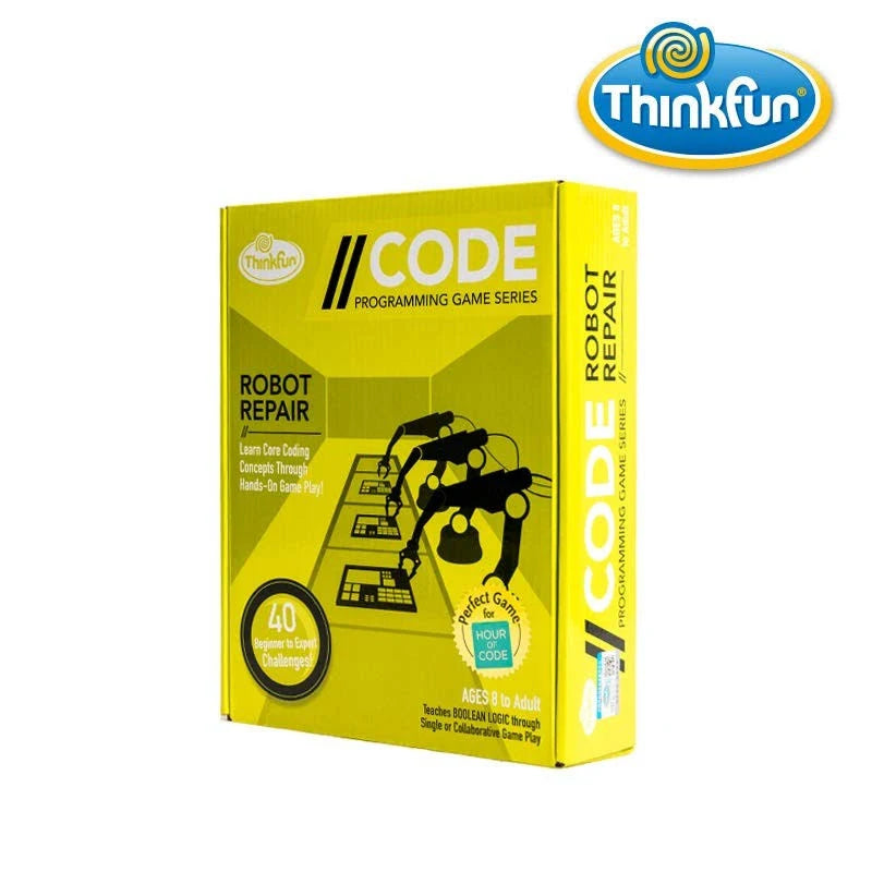 Thinkfun Game | CODE Robot Repair — Delightful Rainglow