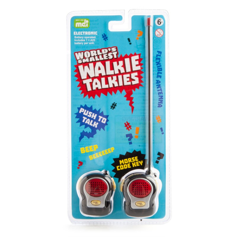 World's Smallest | Walkie Talkies — Delightful Rainglow