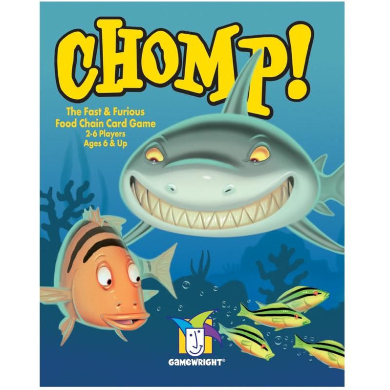 Gamewright Game | Chomp Card Game — Delightful Rainglow