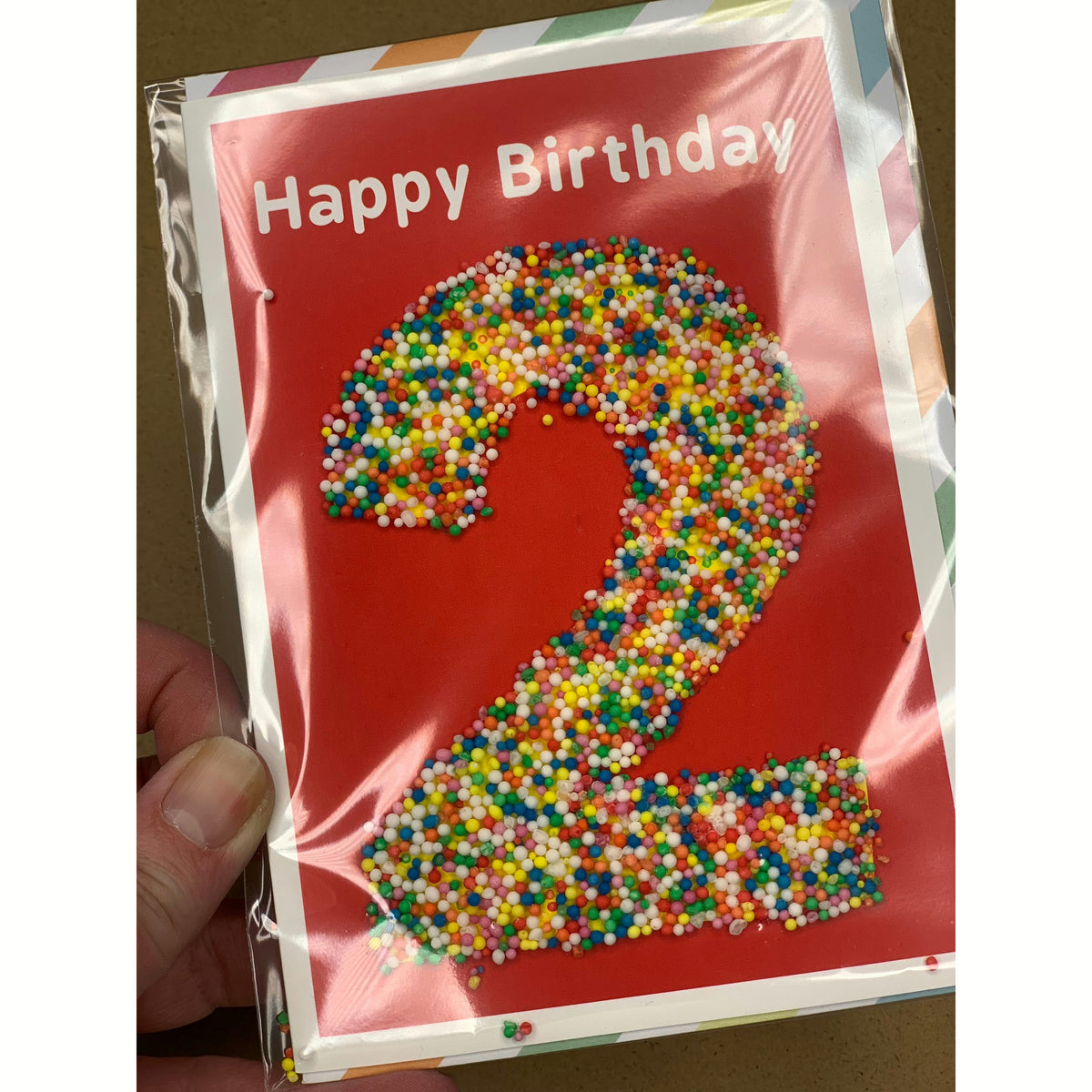 Birthday Card | Freckles Age | 2 | Two — Delightful Rainglow