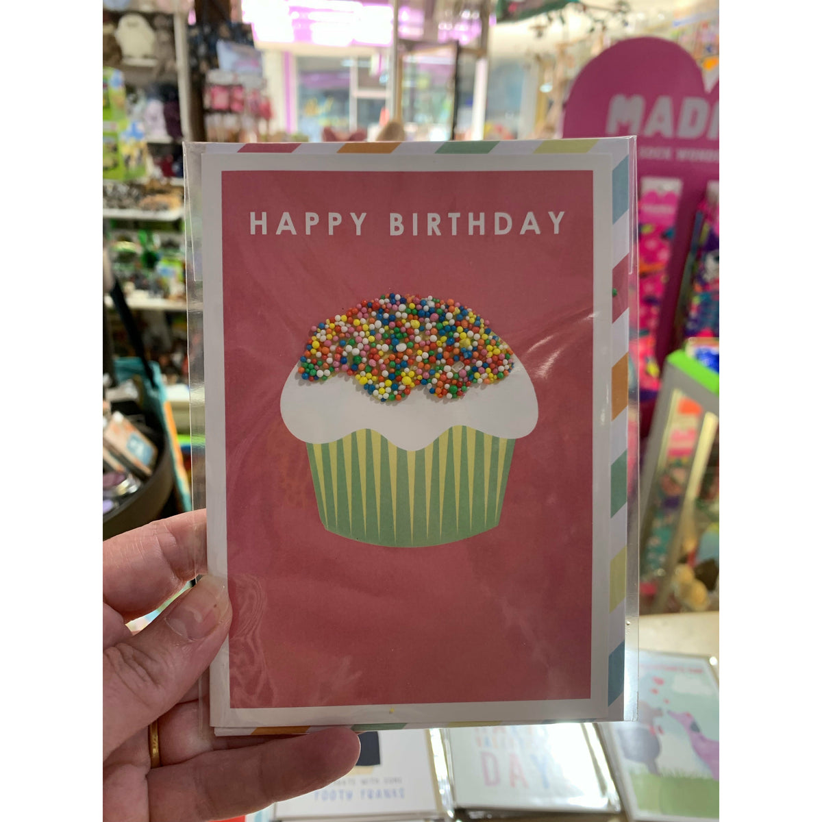 Birthday Card | Freckles | Cupcake — Delightful Rainglow